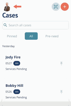 Set up tracking locations in the Passare Mobile App